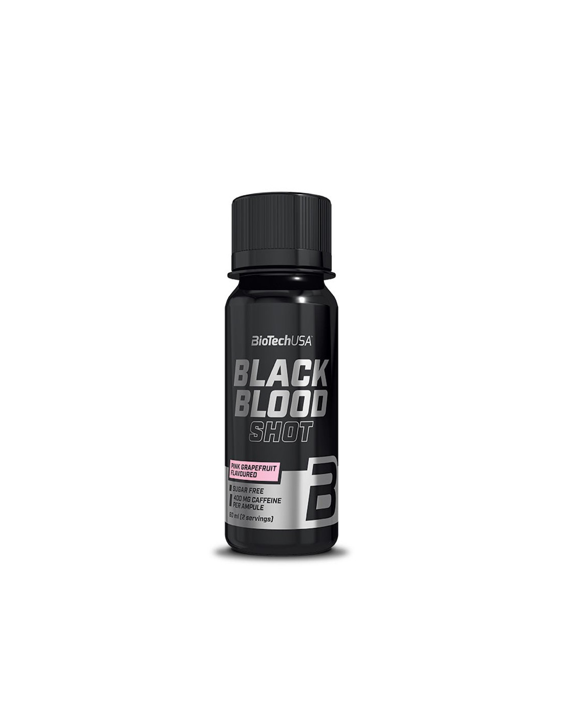 Black Blood Shot 60ml Biotech USA - Pre Workout musculation | Dravel