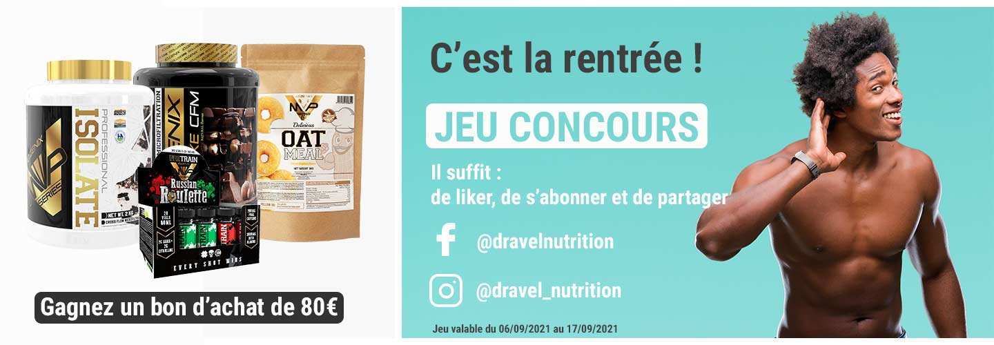 Dravel - Nutrition sportive | Produits Musculation & Fitness | Boutique ...